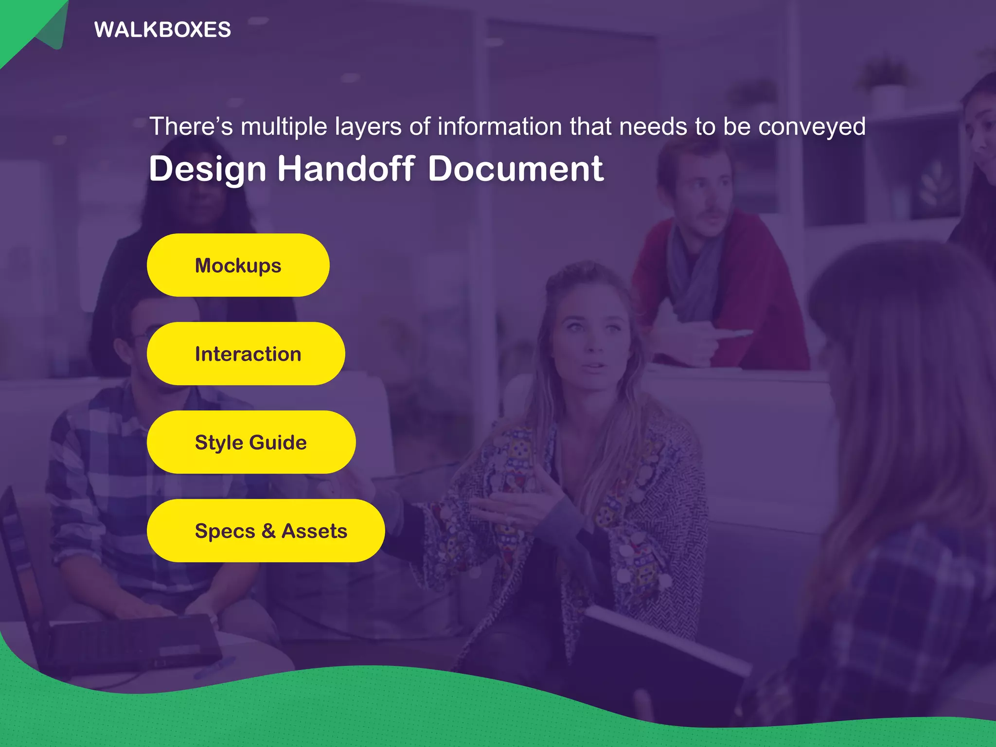 Design handoff document | PDF