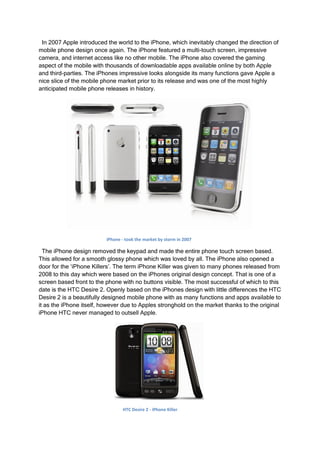 Design history of the mobile phone | PDF