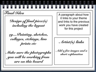 Design ideas gcse art exam 2019 | PPT