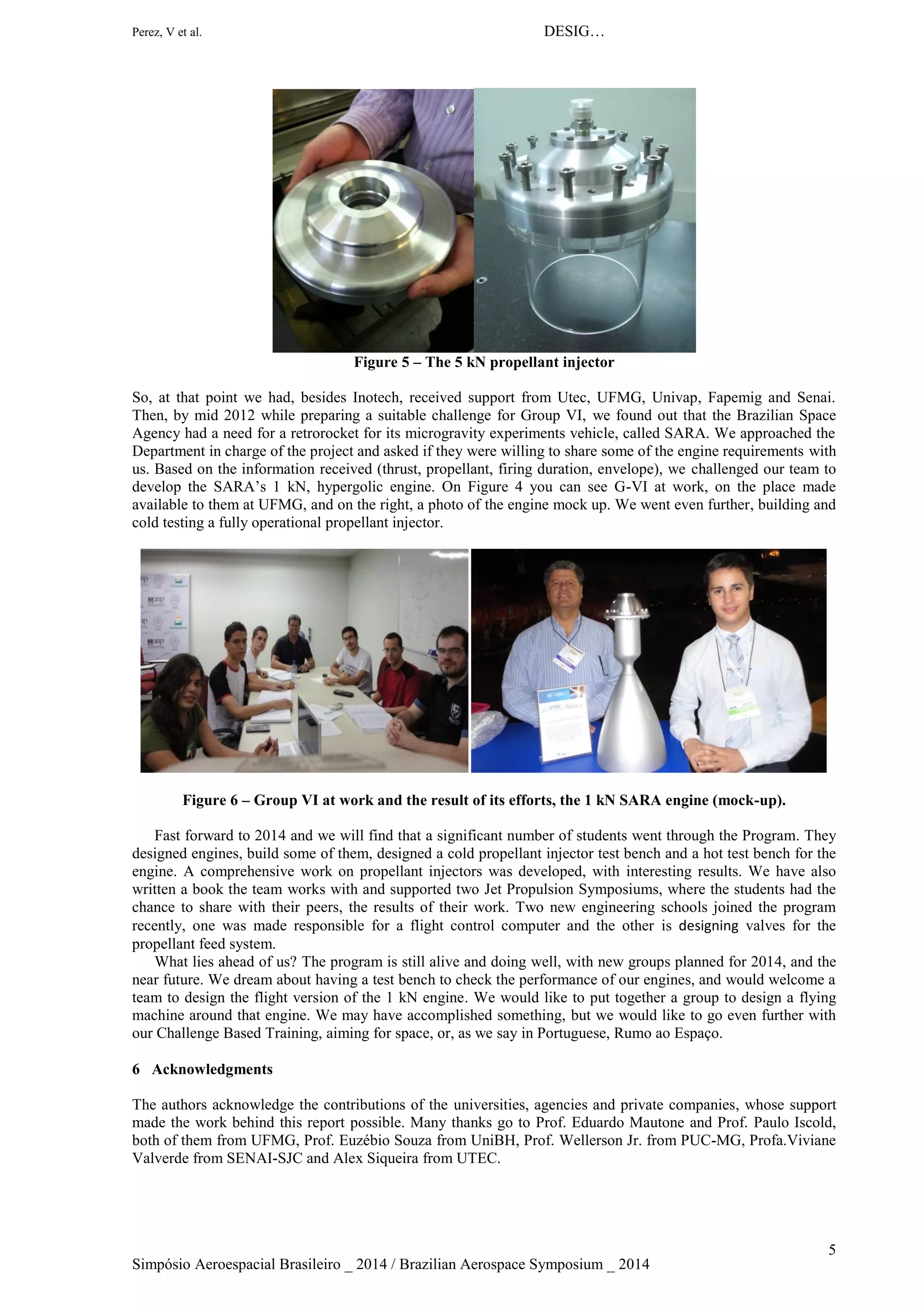 Designig liquid rocket engine sab 2014 | PDF