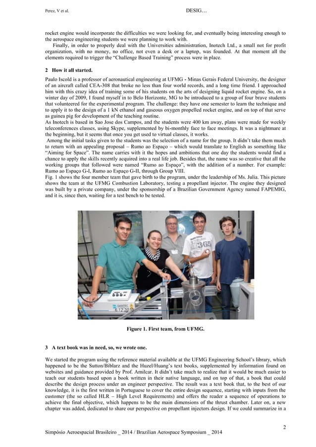 Designig liquid rocket engine sab 2014 | PDF