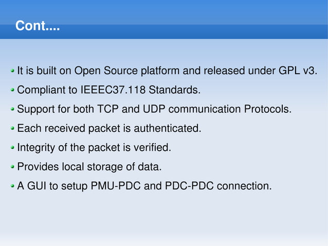 Design & implementation of phasor data concentrator compliant to ieee c37.118 synchrophasor ...