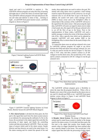Design & implementation of smart house control using lab view | PDF