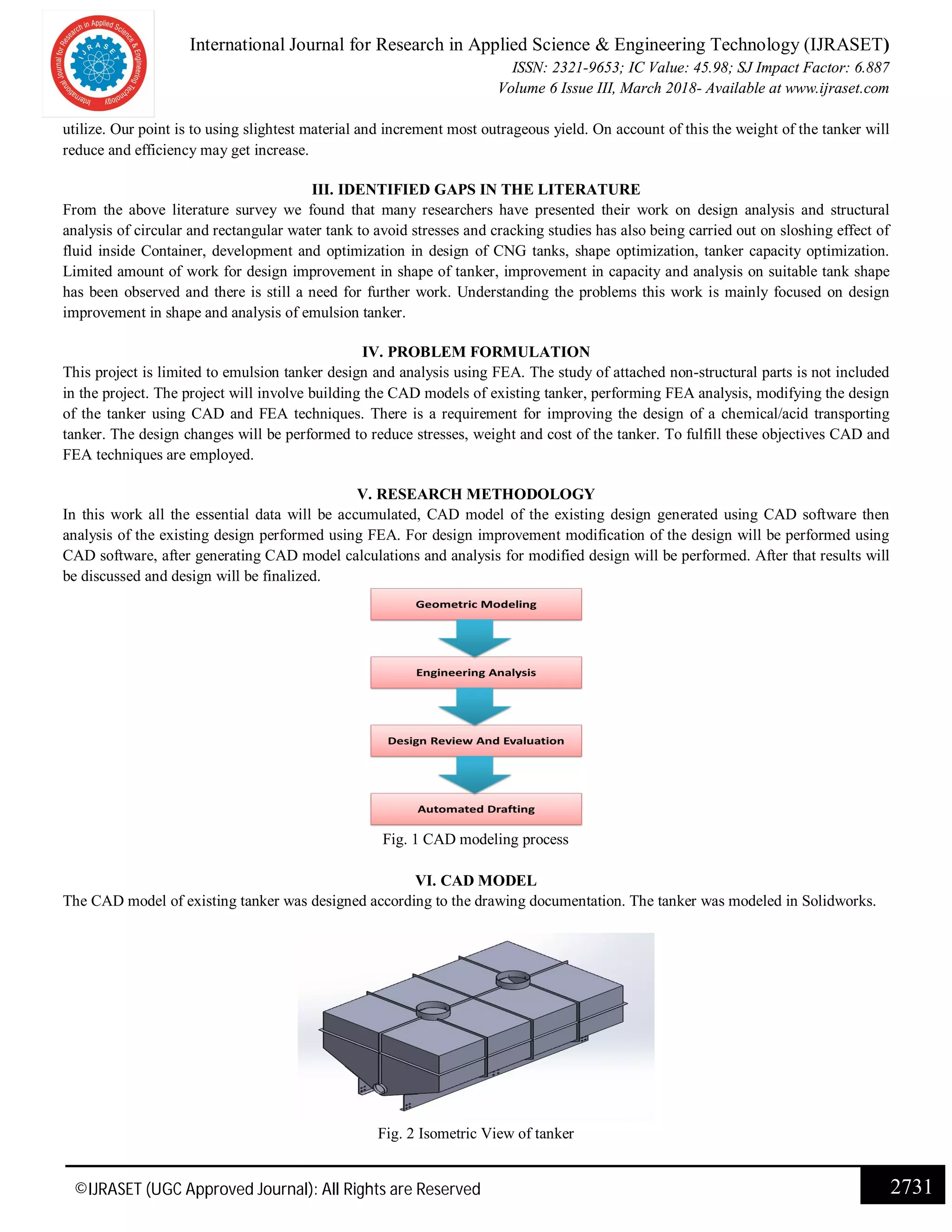 Design improvement of mobile emulsion tanker | PDF