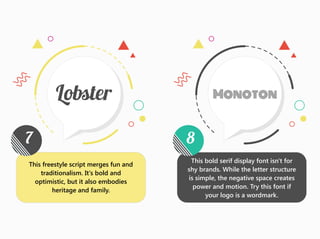 Designing a Logo? Consider These 10 Creative Font Ideas | PDF