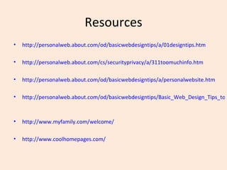 Designing A Web Page | PPT