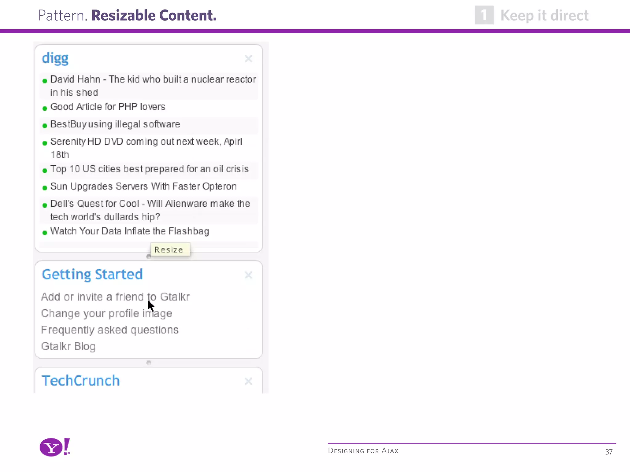 Designing Ajax Principles And Patterns For Designing Rich Internet Applications | PDF | Web ...