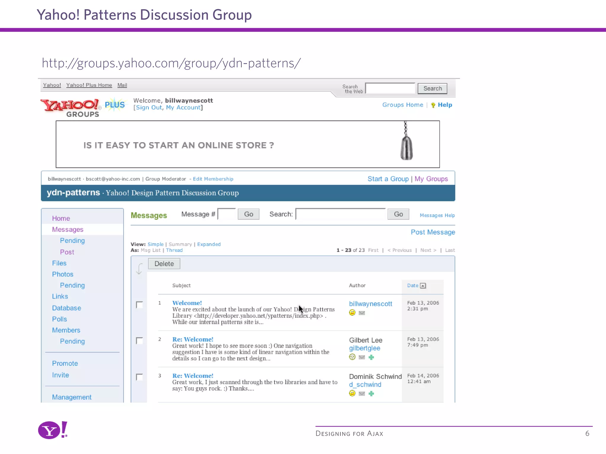 Designing Ajax Principles And Patterns For Designing Rich Internet Applications | PDF | Web ...