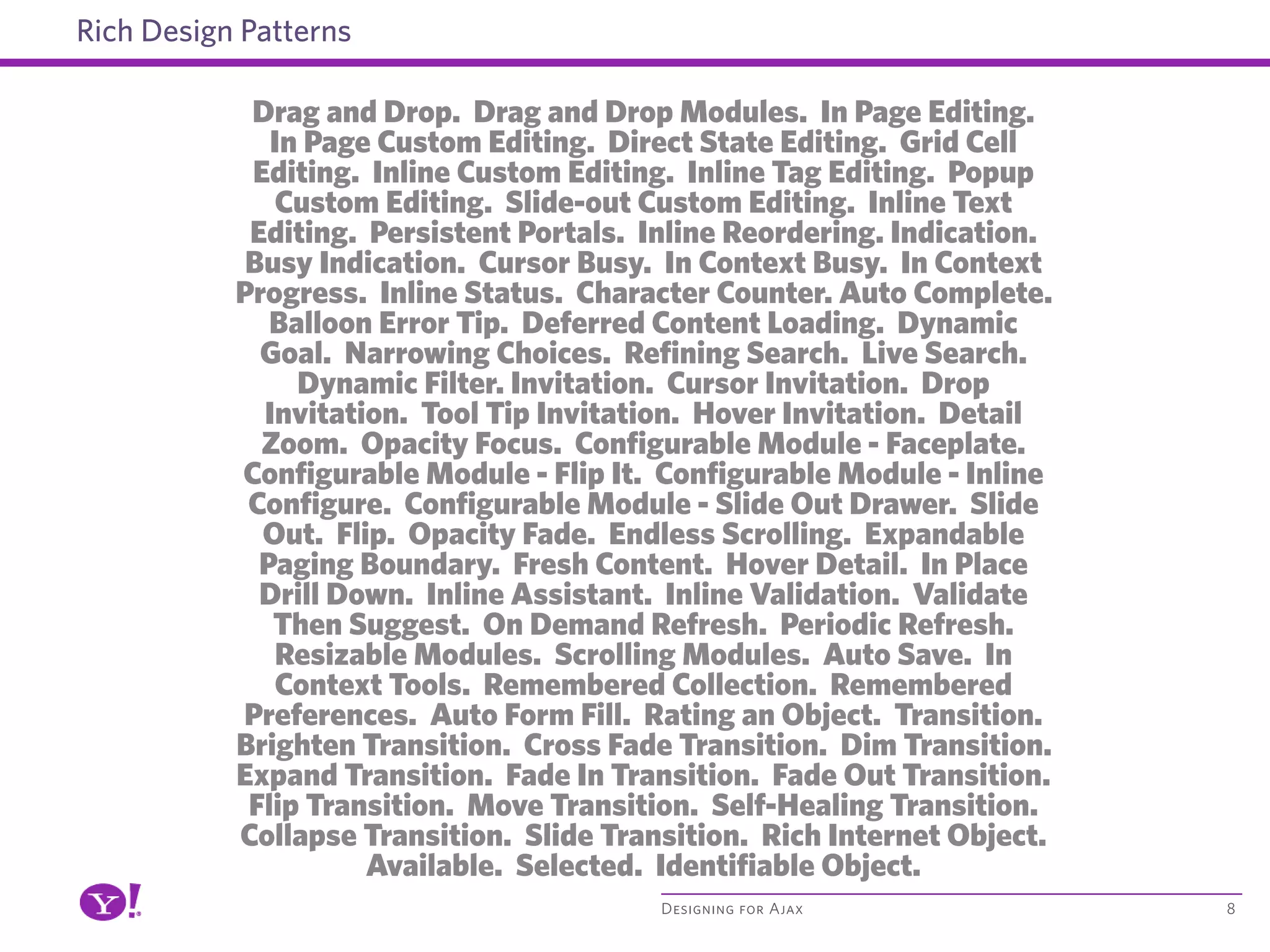 Designing Ajax Principles And Patterns For Designing Rich Internet Applications | PDF | Web ...