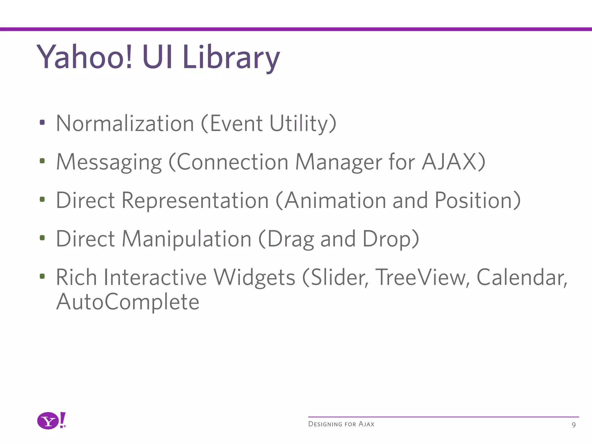 Designing Ajax Principles And Patterns For Designing Rich Internet Applications | PDF | Web ...