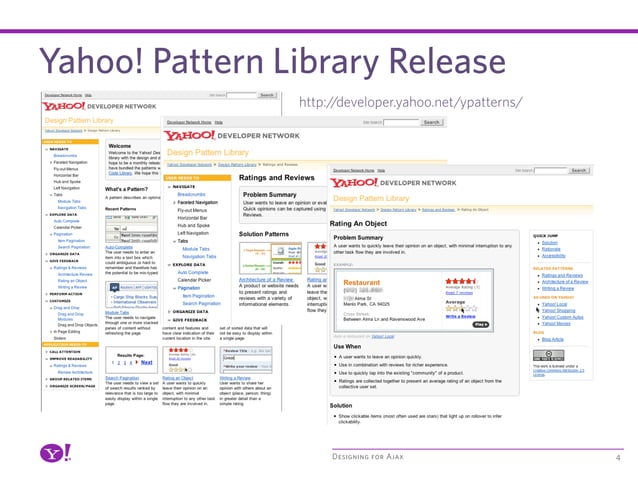 Designing Ajax Principles And Patterns For Designing Rich Internet Applications | PDF | Web ...