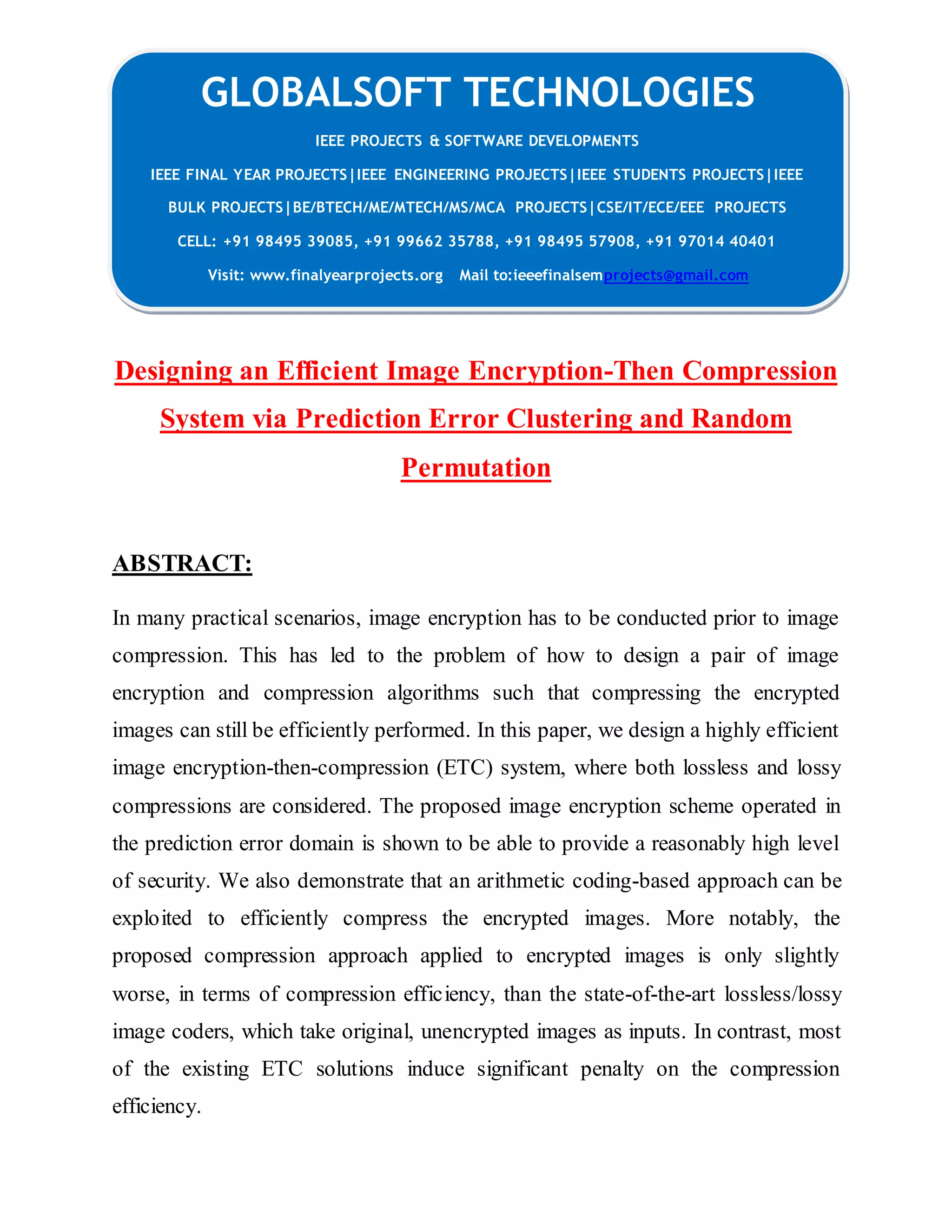 2014 IEEE JAVA IMAGE PROCESSING PROJECT Designing an-efficient-image ...