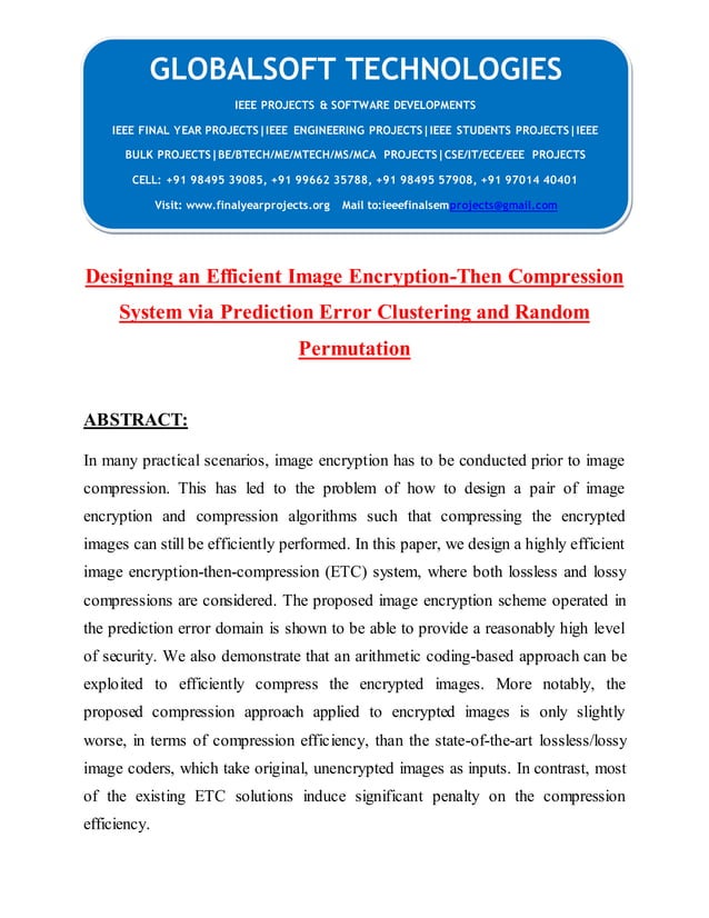 2014 IEEE JAVA IMAGE PROCESSING PROJECT Designing an-efficient-image ...