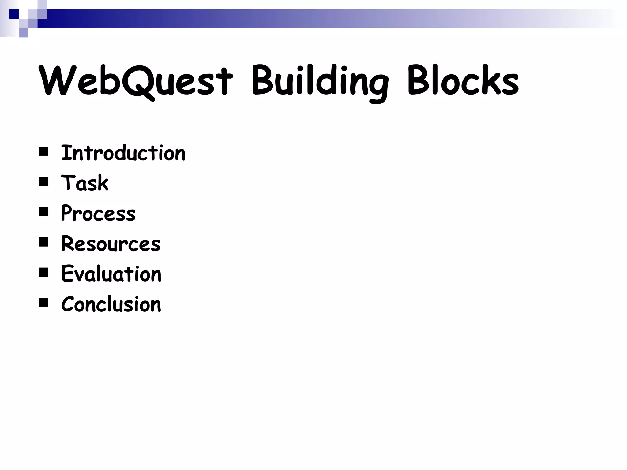 Designing and Internet WebQuest | PPT | Educational Assessment | Education
