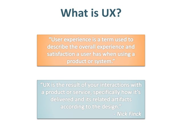 Designing better-ux | PPT