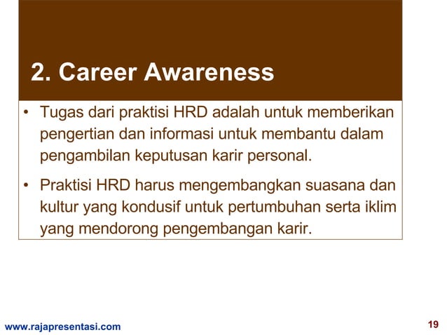 Program Pengembangan Karir | PPT