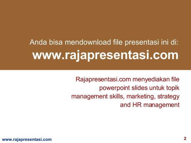 Program Pengembangan Karir | PPT