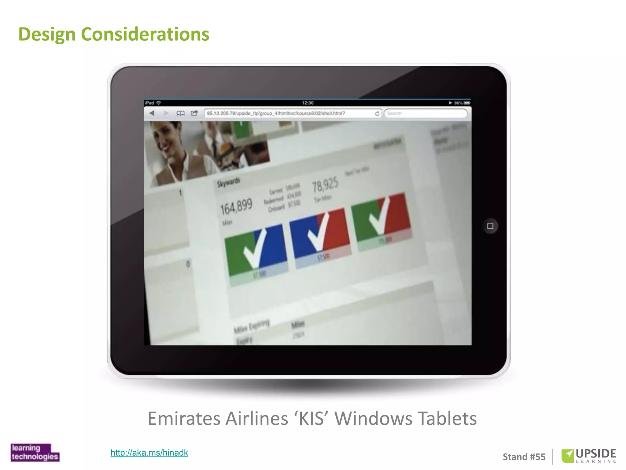 Designing eLearning For iPads | PPT