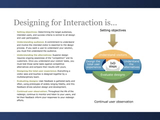 Designing For Interaction | PPT | Computer Software and Applications ...
