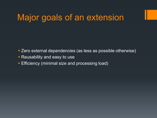 Designing nlp-js-extension | PPT