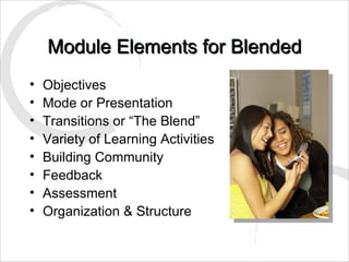 Blended by Design: Designing the Redesign | PPT | Educational ...