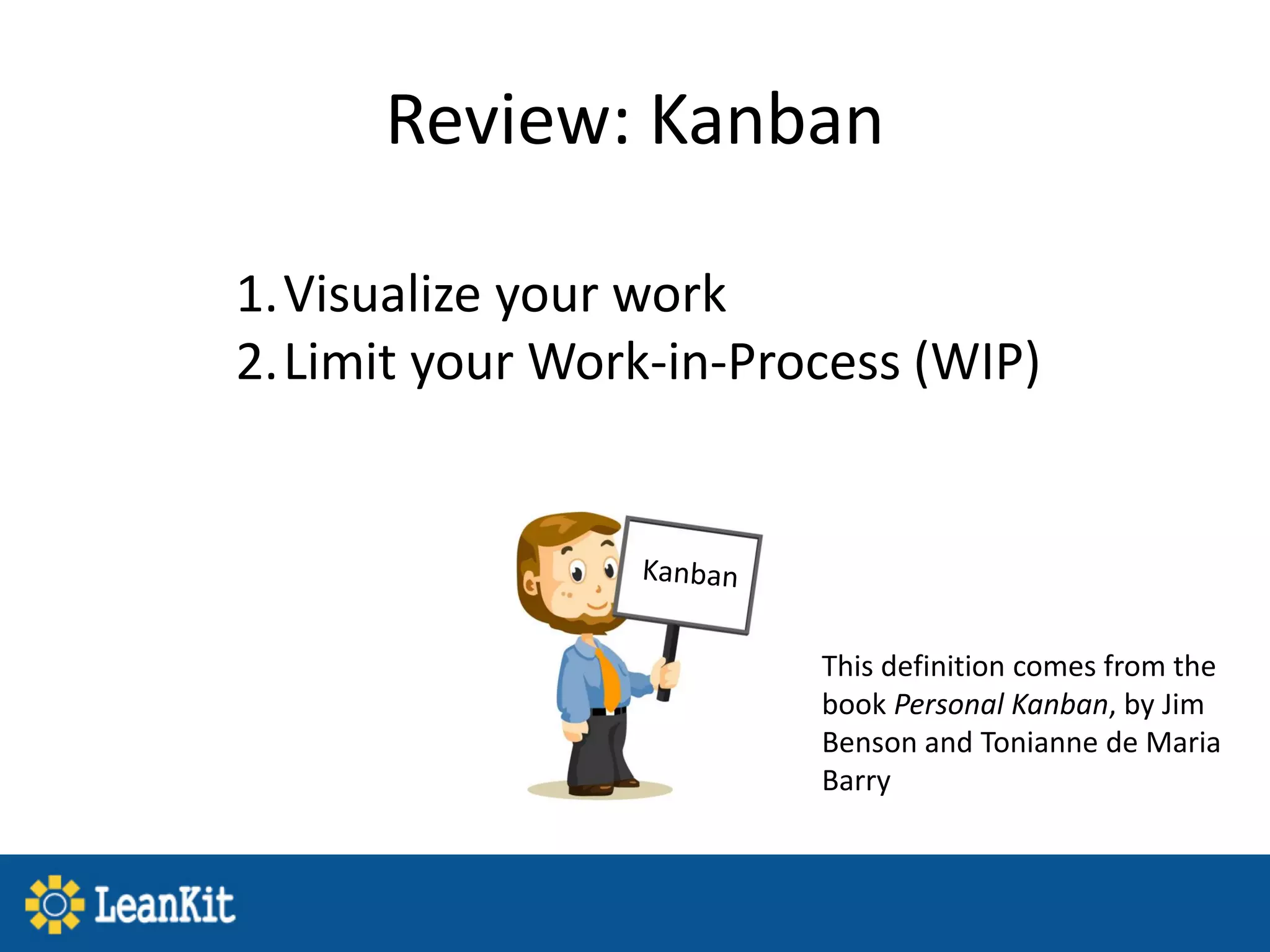 Designing your kanban board to map your process | PPT