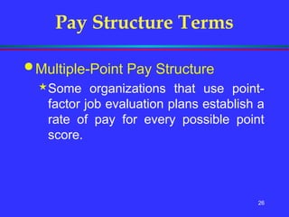 Designing A Base Pay Structure education | PPT
