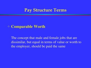 Designing A Base Pay Structure education | PPT