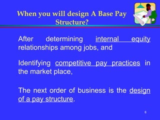 Designing A Base Pay Structure education | PPT