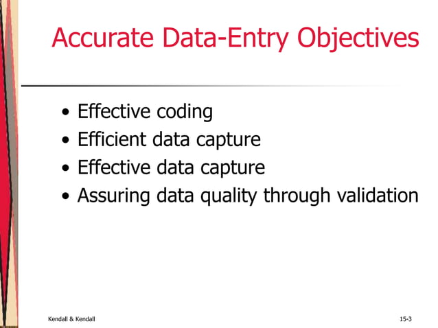 Designing Accurate Data Entry Procedures.ppt