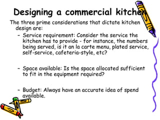 Comprehensive Guide to Designing Efficient Commercial Kitchens | PPT
