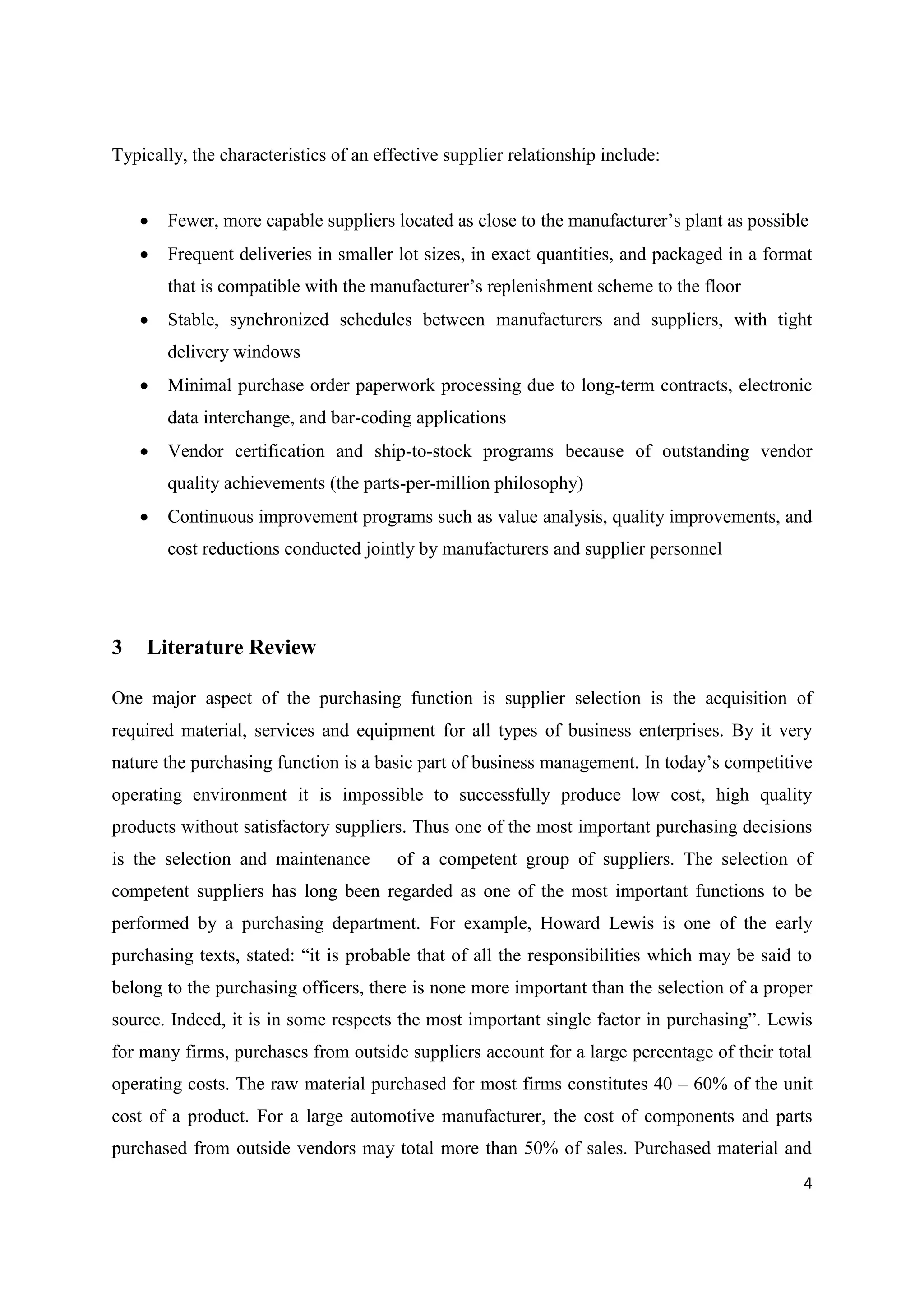 Designing A Computational Tool For Supplier Selection Using Analytical