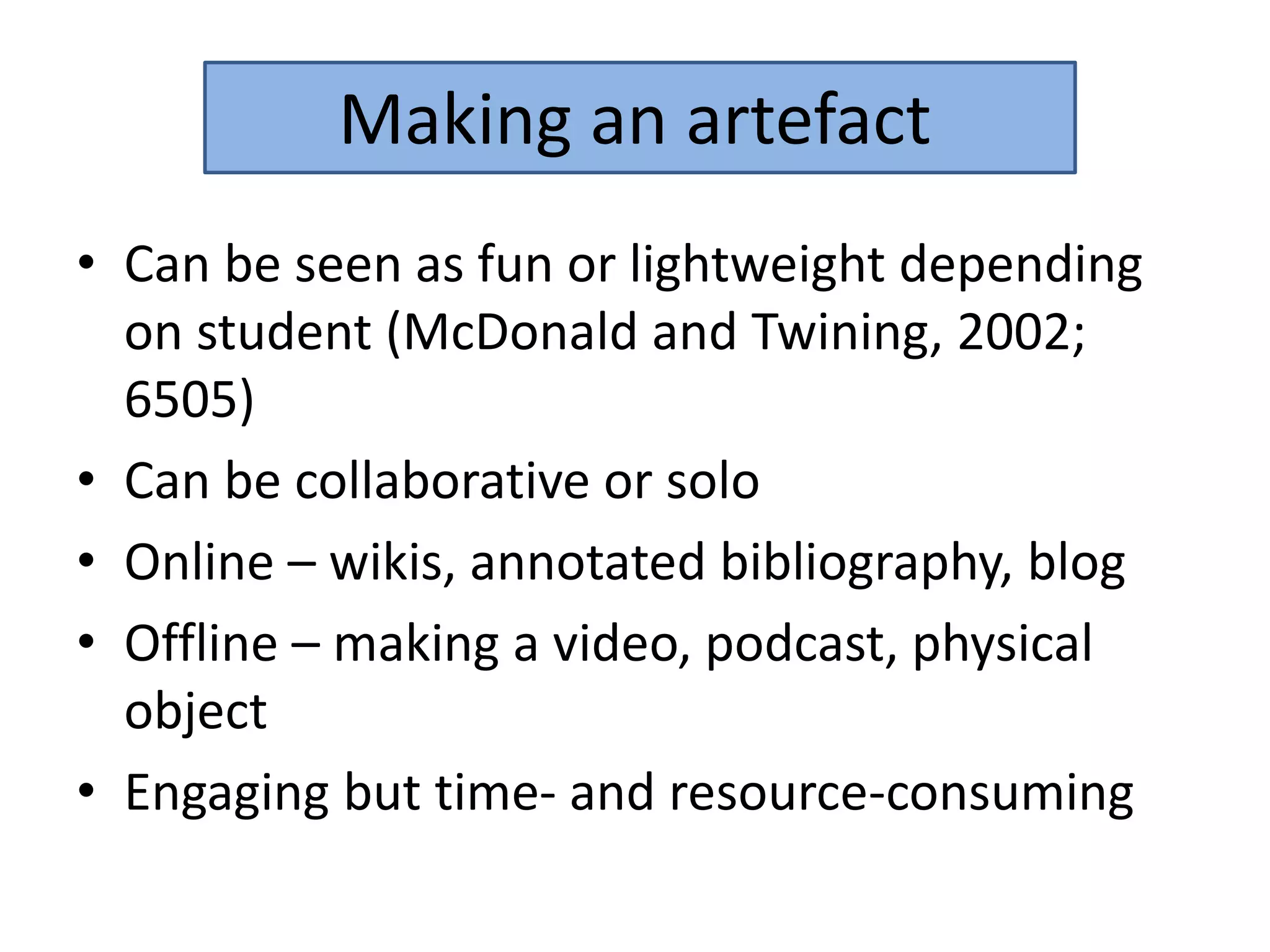 Designing activities for online learning pt 3 | PPTX | Educational ...