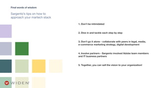 Designing a Data Strategy A Look Inside Sargento’s Stackie Award ...
