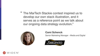 Designing a Data Strategy A Look Inside Sargento’s Stackie Award ...