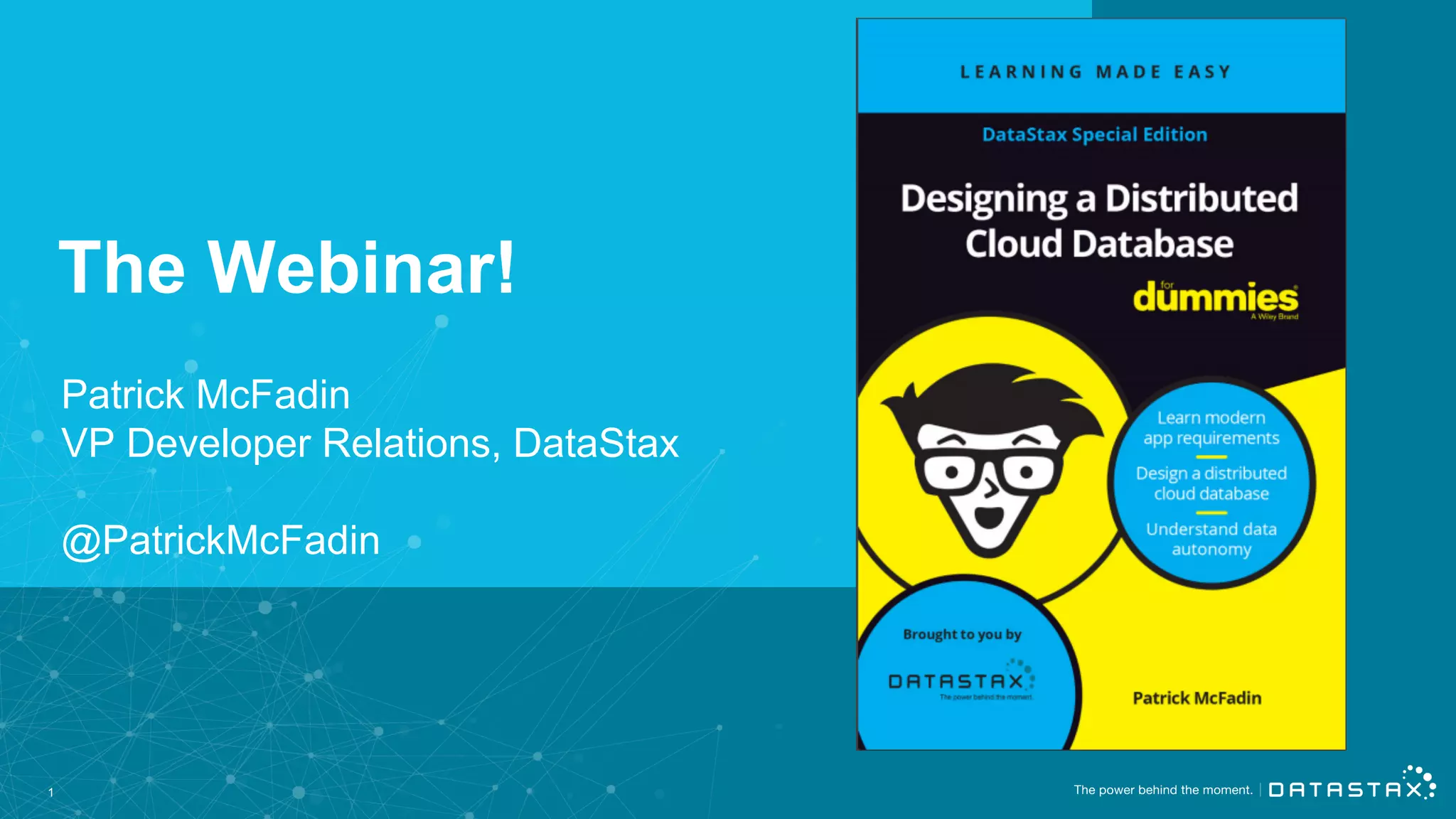Designing A Distributed Cloud Database For Dummies Ppt