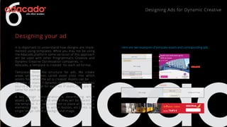 Designing ads for dynamic creative | PDF
