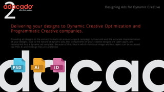 Designing ads for dynamic creative | PPT