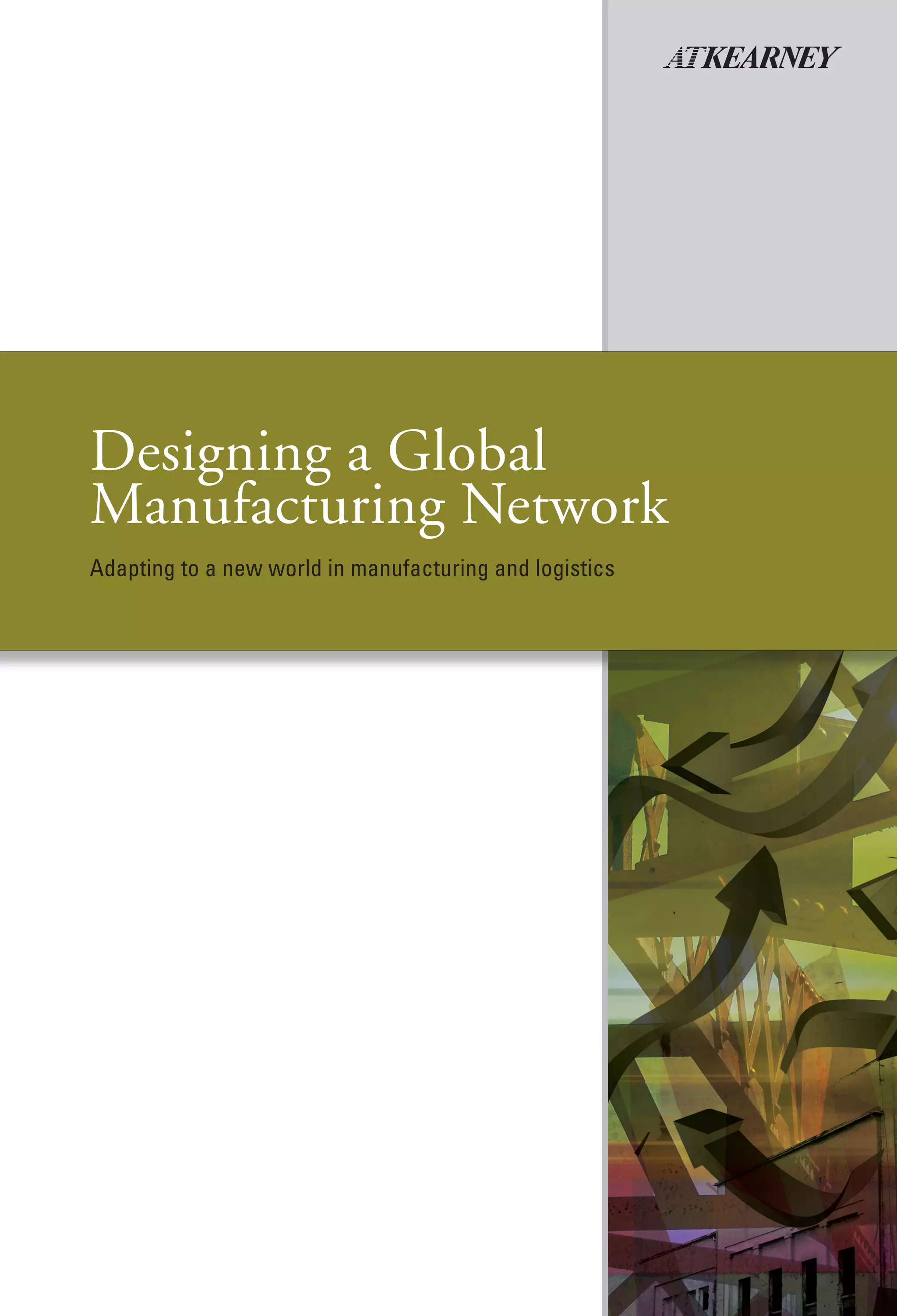 Designing a Global Manufacturing Network | PDF