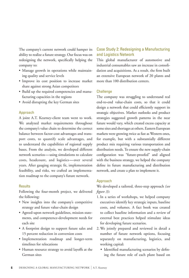 Designing a Global Manufacturing Network | PDF