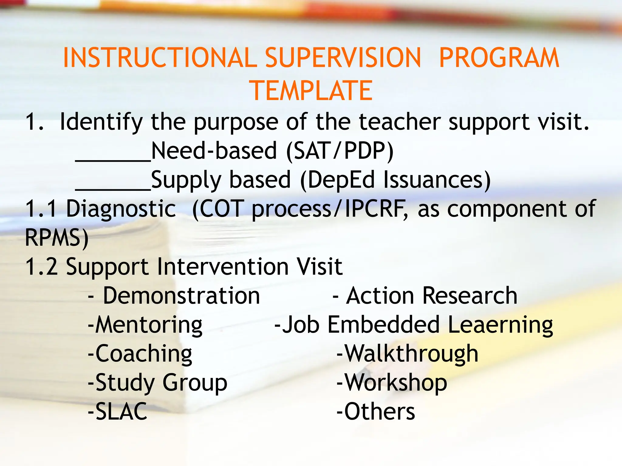 designing a good instructional supervisory plan.pptx