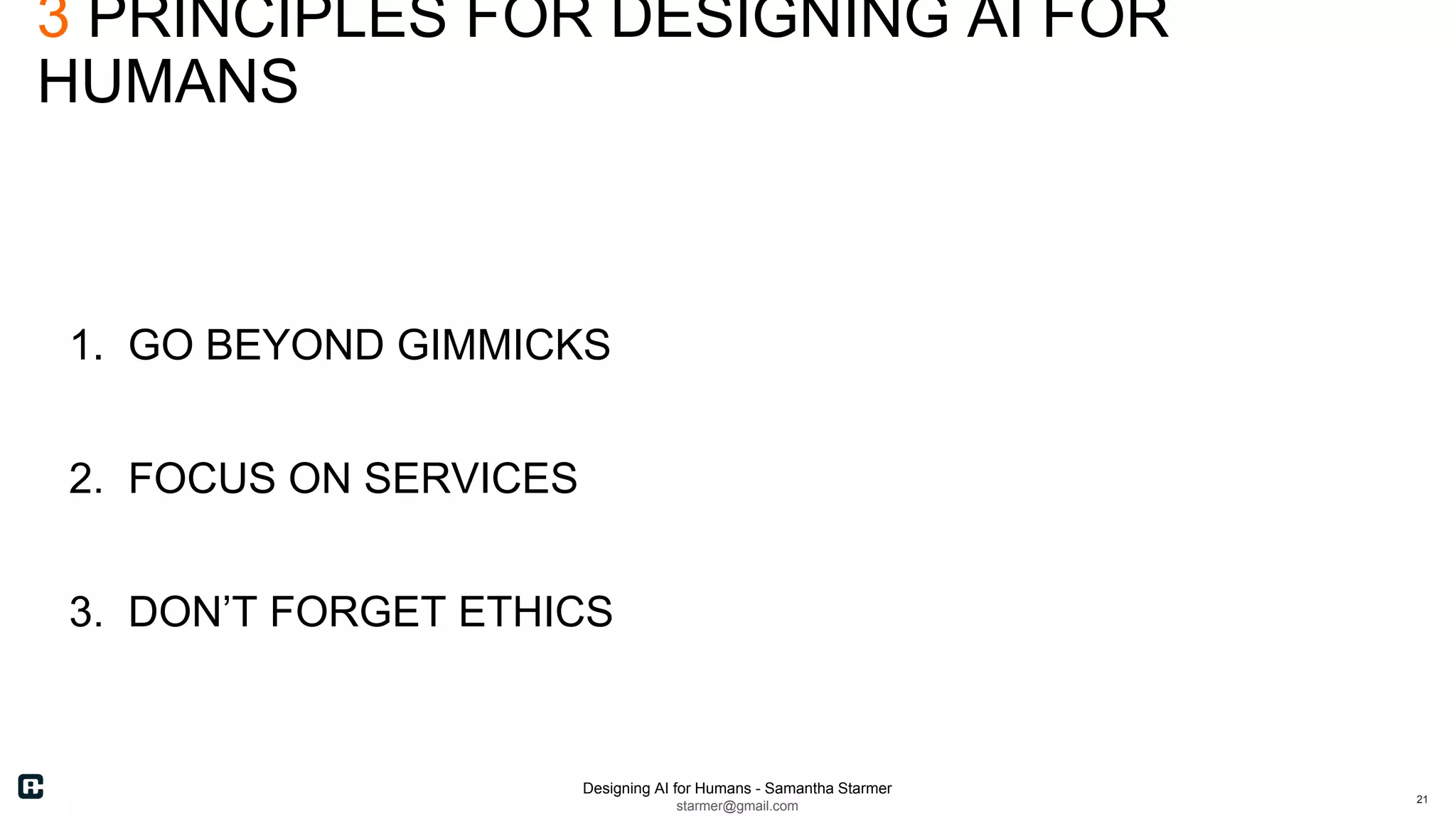 Designing AI for Humans | PPTX