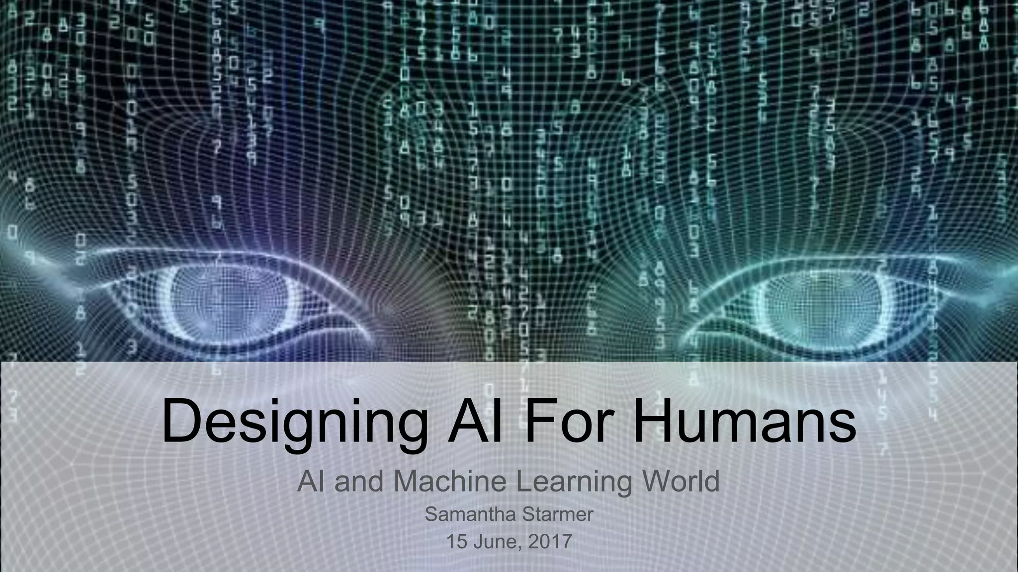 Designing AI for Humans | PPTX