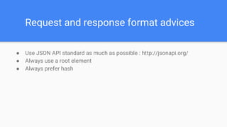 Designing a json/rest api for your mobile app | PDF