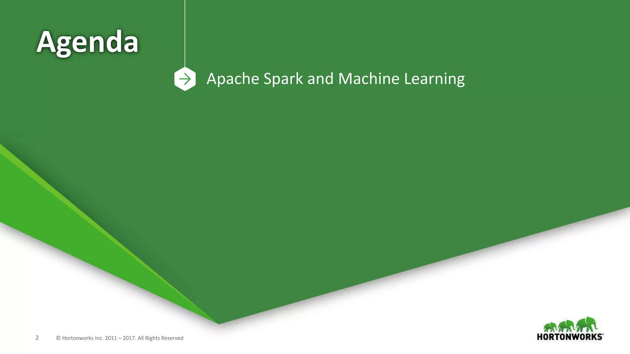 Designing A Machine Learning Algorithm For Apache Spark Ppt