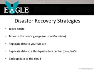 Designing a Modern Disaster Recovery Environment | PPT