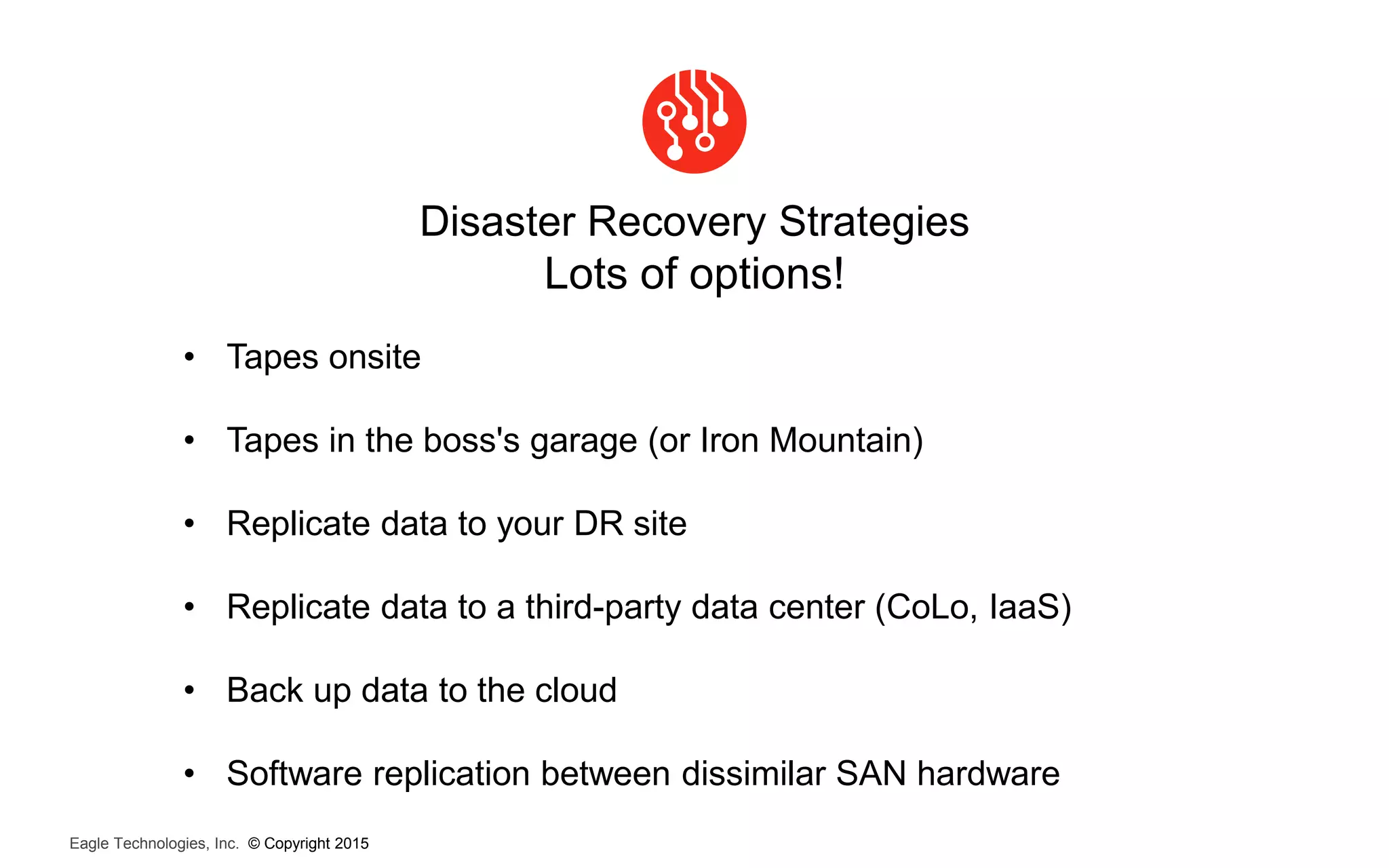Designing a Modern Disaster Recovery Environment | PPT