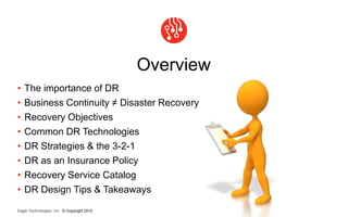 Designing a Modern Disaster Recovery Environment | PPTX