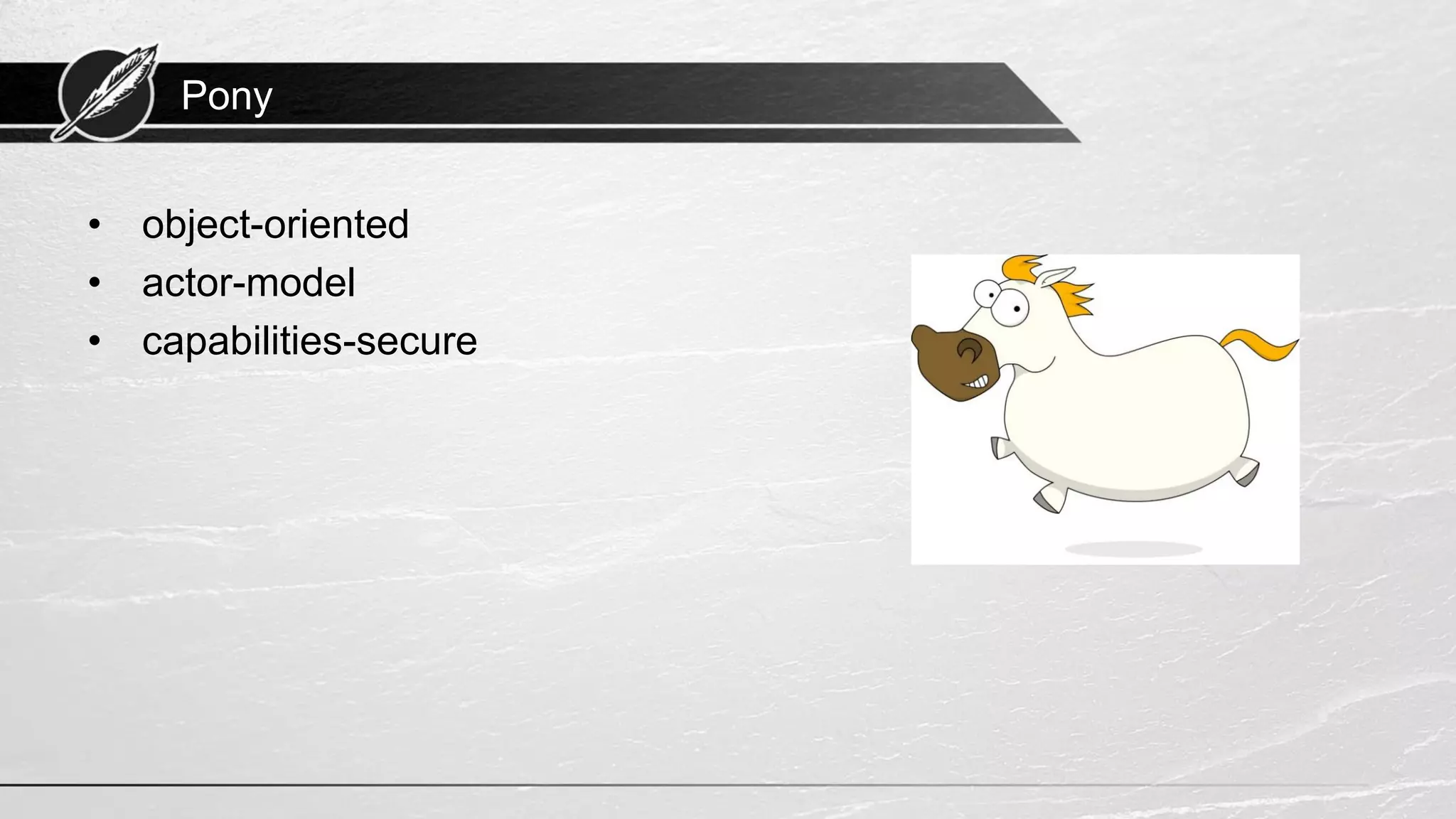 Designing an actor model game architecture with Pony | PDF ...