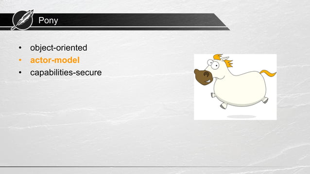 Designing an actor model game architecture with Pony | PDF ...
